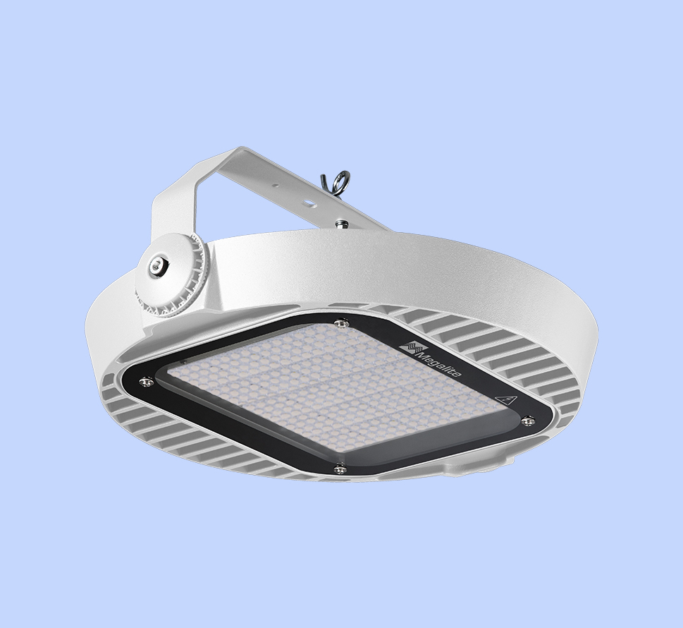 HERCULED HT dust & moisture proof high/ low bay luminaire, Narrow light ...